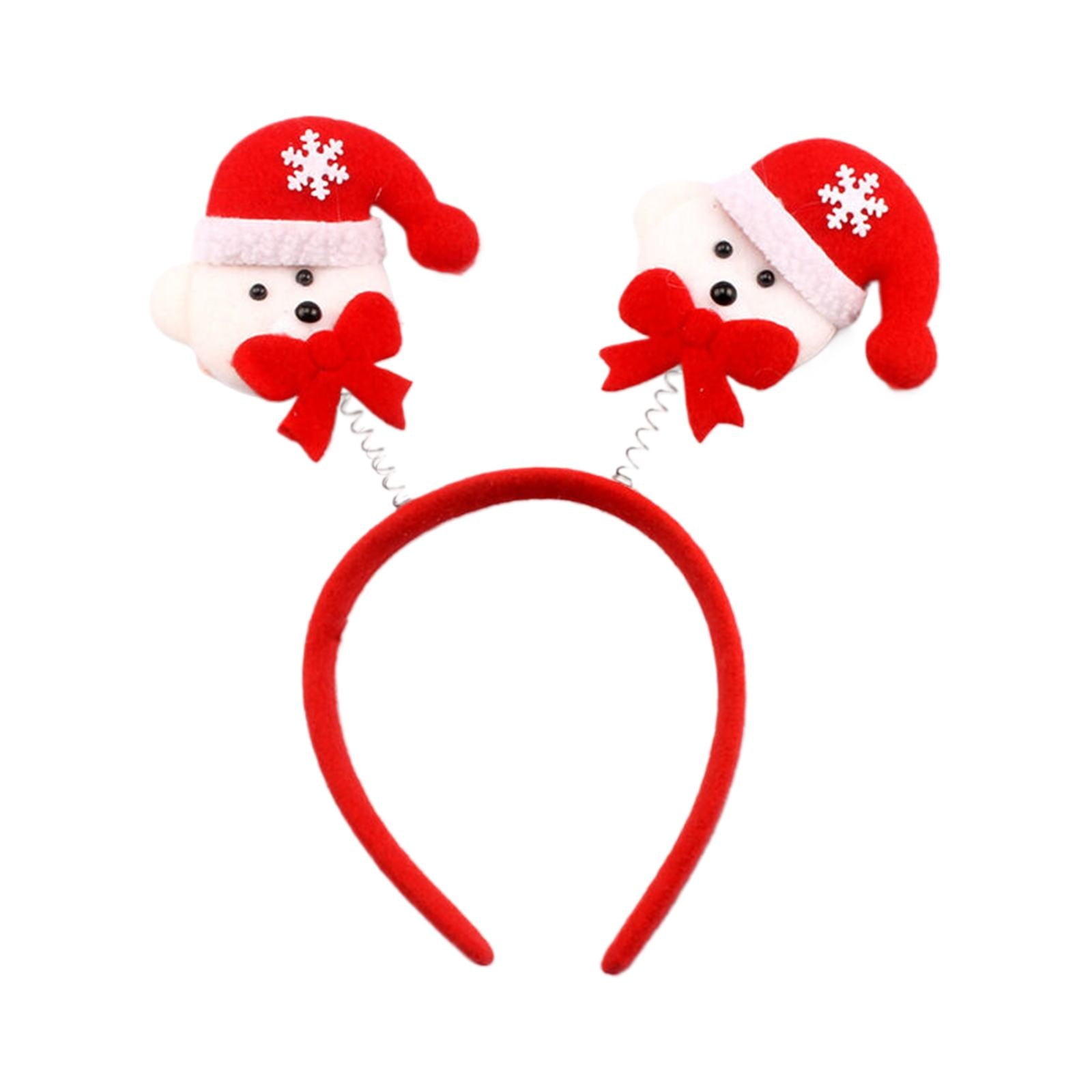 2025 Spring Sales! Barrettes, 12 PCS Holiday Headbands Cute Christmas ...