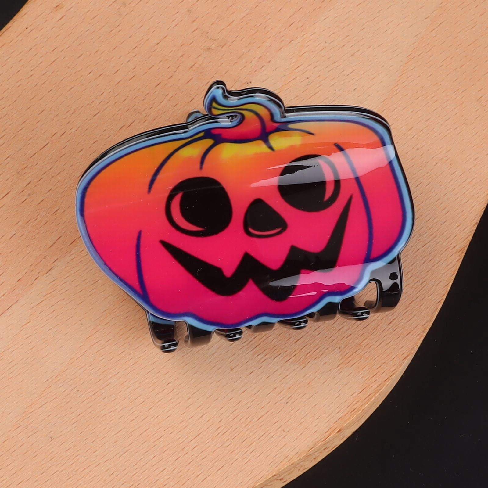 2025 Spring Sales! Barrettes, Novelty Halloween House Hair Clip PVC ...