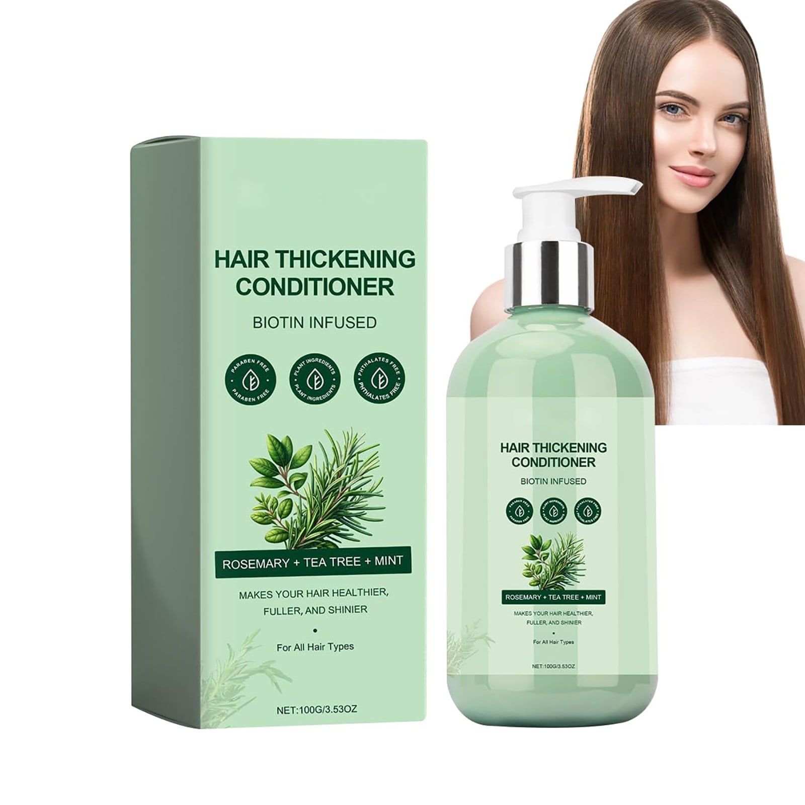 2025 Spring Sales! HairCare, Mint Hair Conditioner 3.3 Fl Oz Plant ...