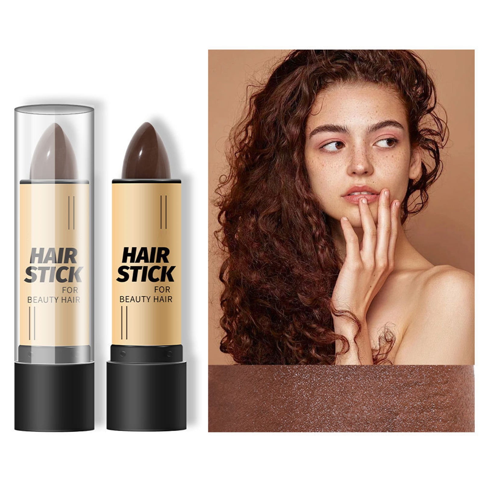 2025 Spring Sales! HairColoringProducts, Covering White Hair With Disposable Hair Dye Lipstick ...