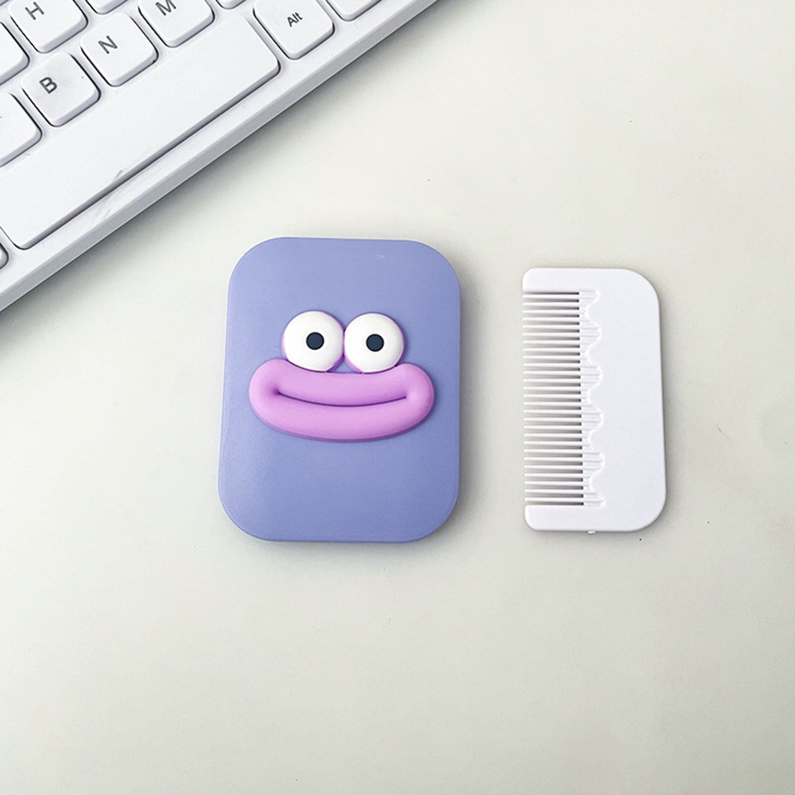 2025 Spring Sales! Makeupmirror, Cute And Quirky Sausage Lips Cartoon ...