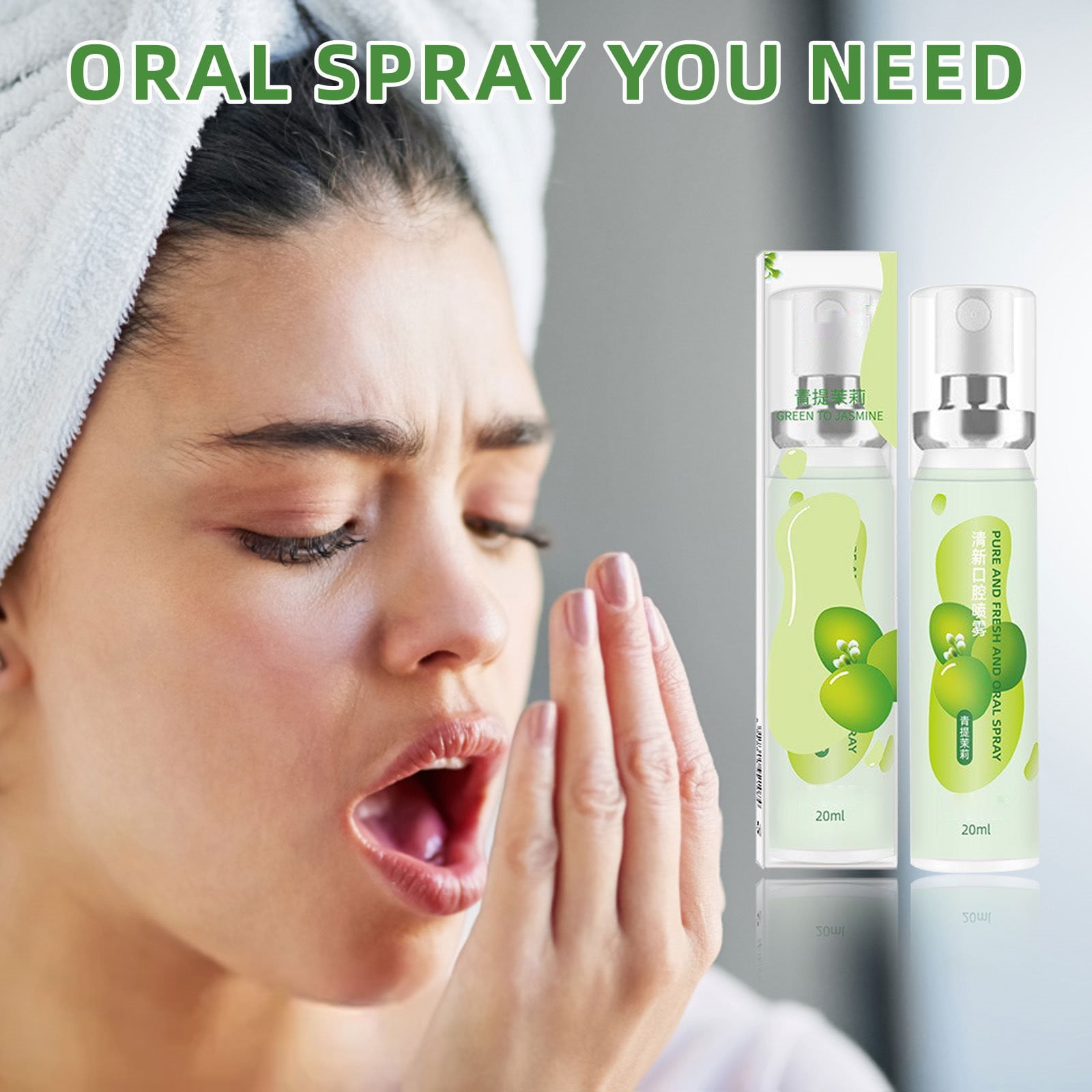 2025 Spring Sales! Toothcare, Fruit Flavored Oral Spray Mouth Spray Fresh Breath Compact ...