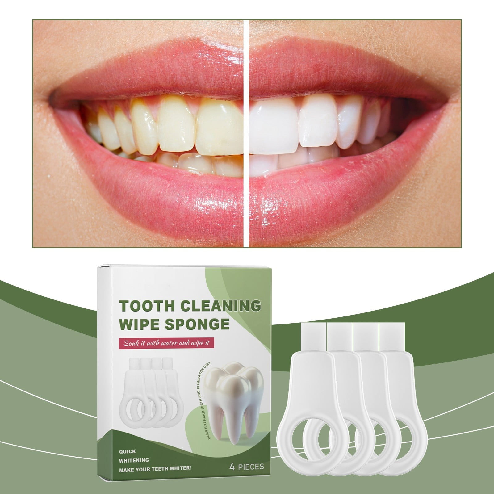 2025 Spring Sales! Toothcare, Toothbrush With Tongue Cleaner 4 Pcs Soft ...