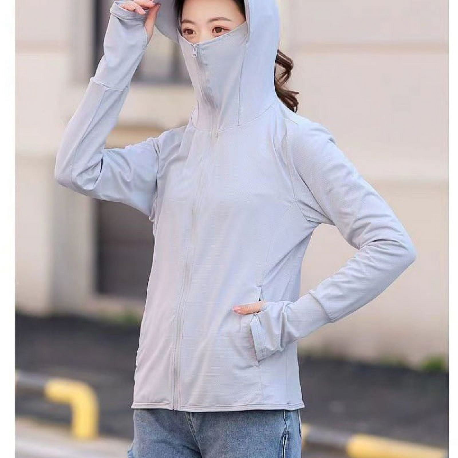 2025 Spring, Summer, and Autumn New Thin Breathable Riding Short Coat with Hat Sun Protection ...