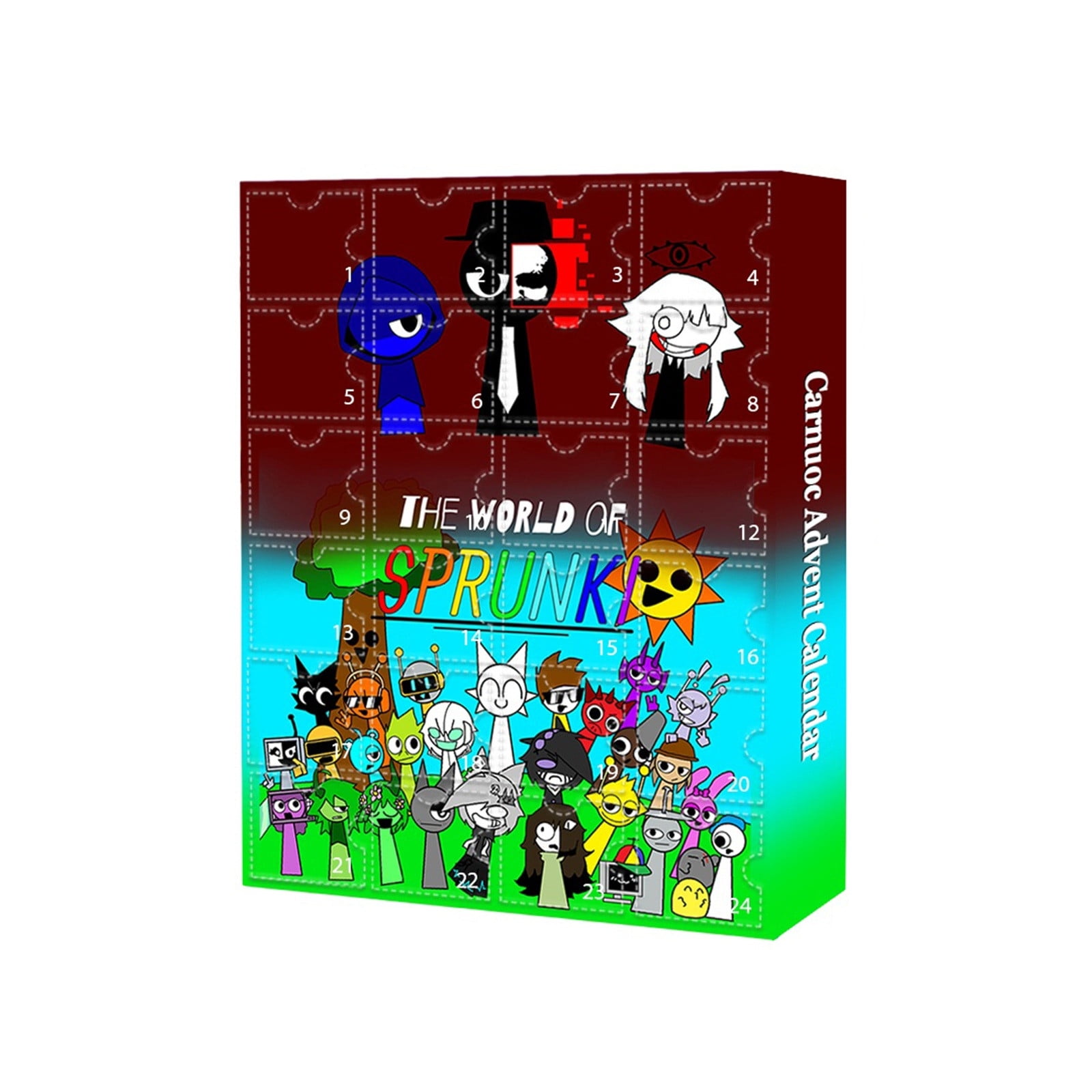 2025 Sprunki Advent Calendar Contains 24 Gifts, Sprunki Figures Doll ...