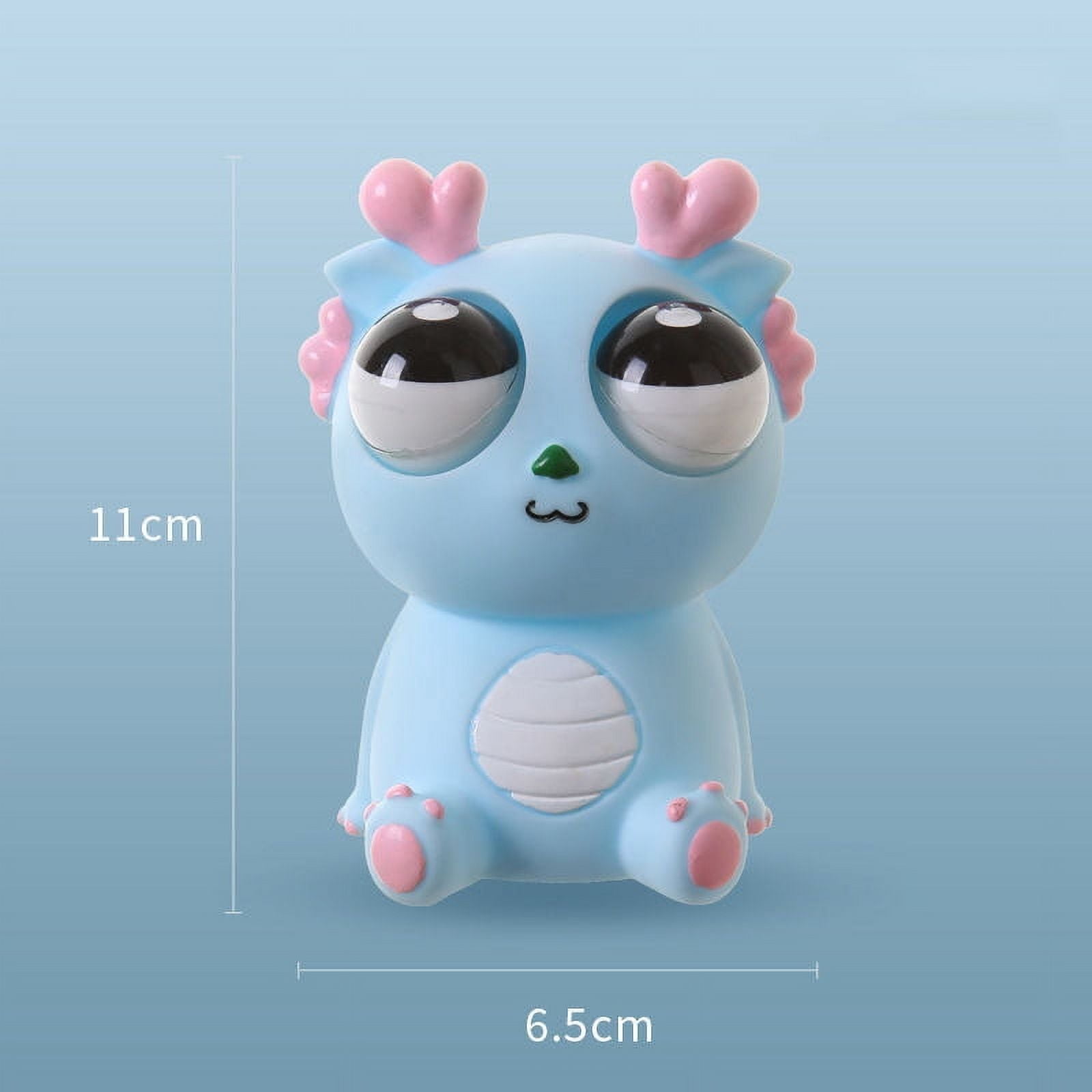 2025 Squeeze Eye Popping Out Stress Relief Cute Dragon Toy,Funny ...