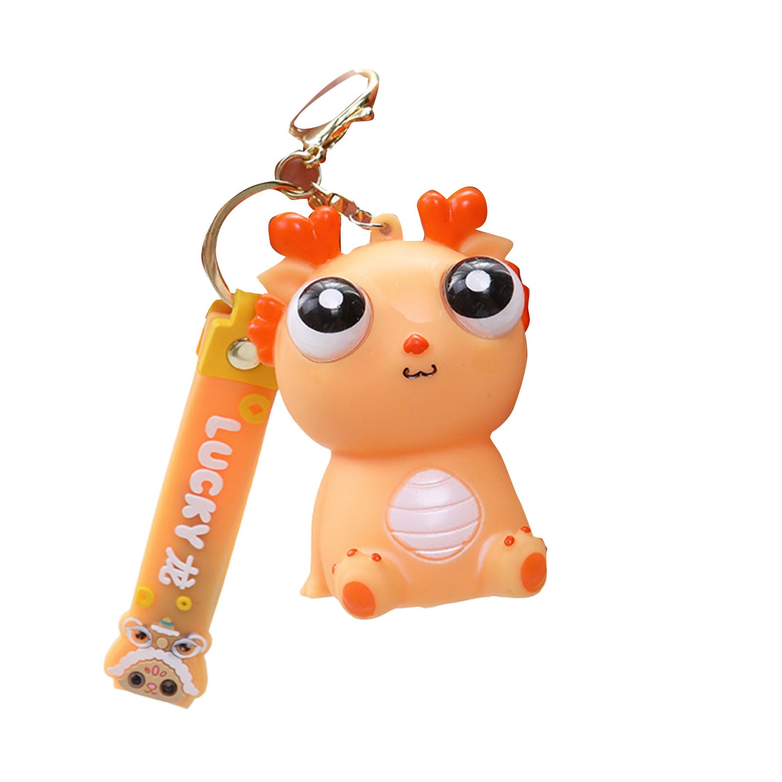 2025 Squeeze Eye Popping Out Stress Relief Cute Dragon Toy, Funny ...