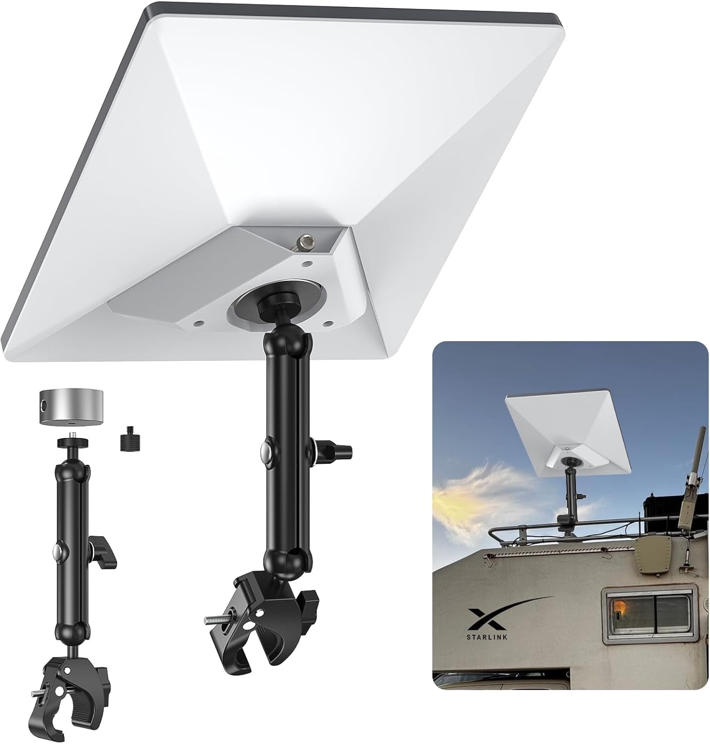 2025 Starlink Mini Pole Mount Kit, Aluminum Mini Starlink Tripod ...