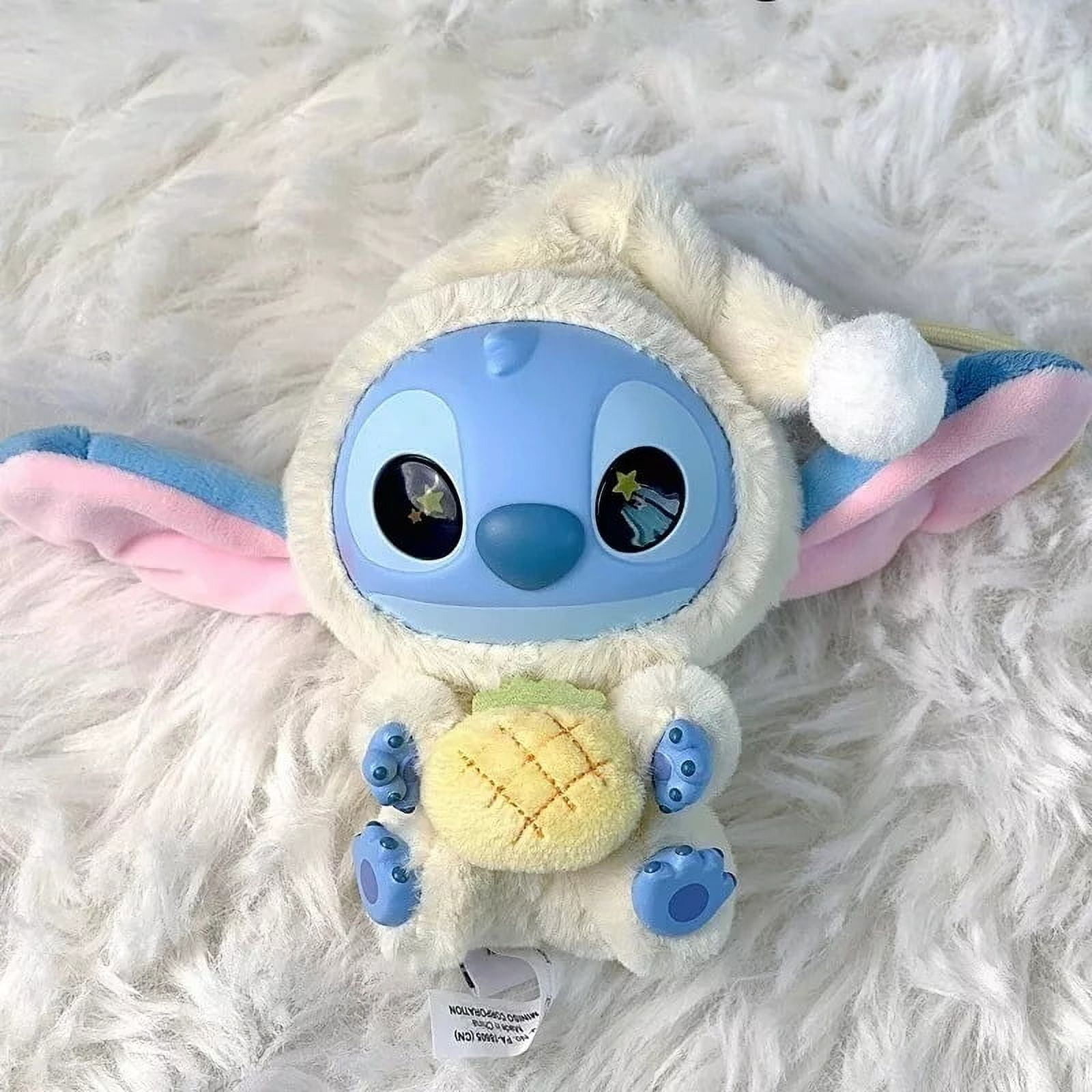 2025 Stitch Eat Something Before Sleep Series Plush Blind Box - 7" Stitch Figurines Keychain ...