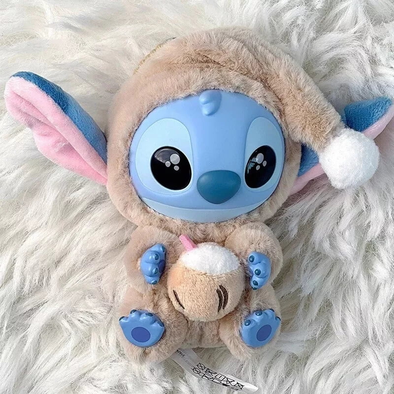 2025 Stitch Eat Something Before Sleep Series Plush Toys - 7" Stitch ...