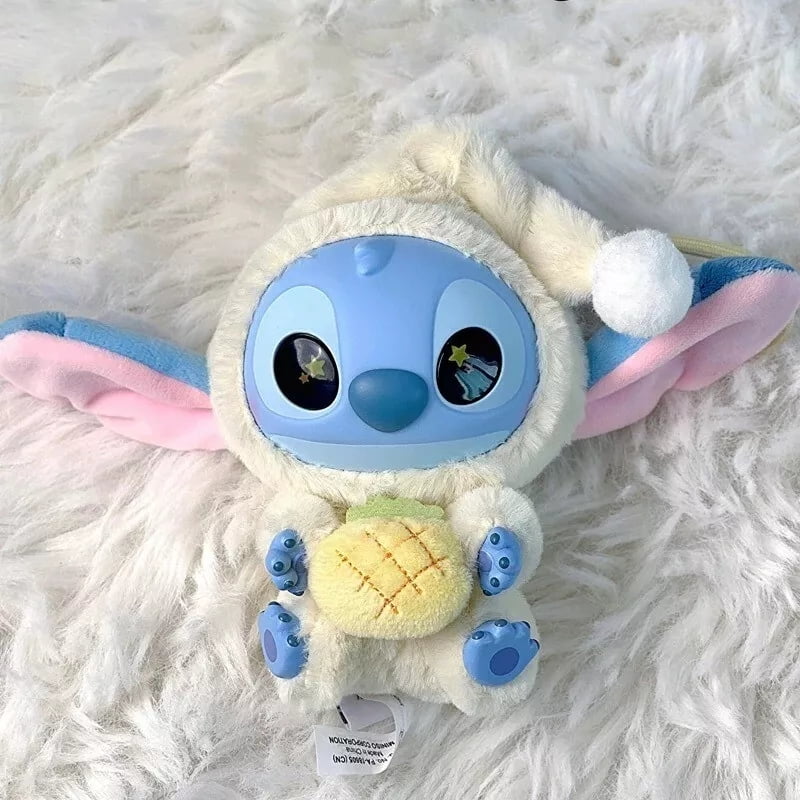 2025 Stitch Eat Something Before Sleep Series Plush Toys - 7" Stitch ...