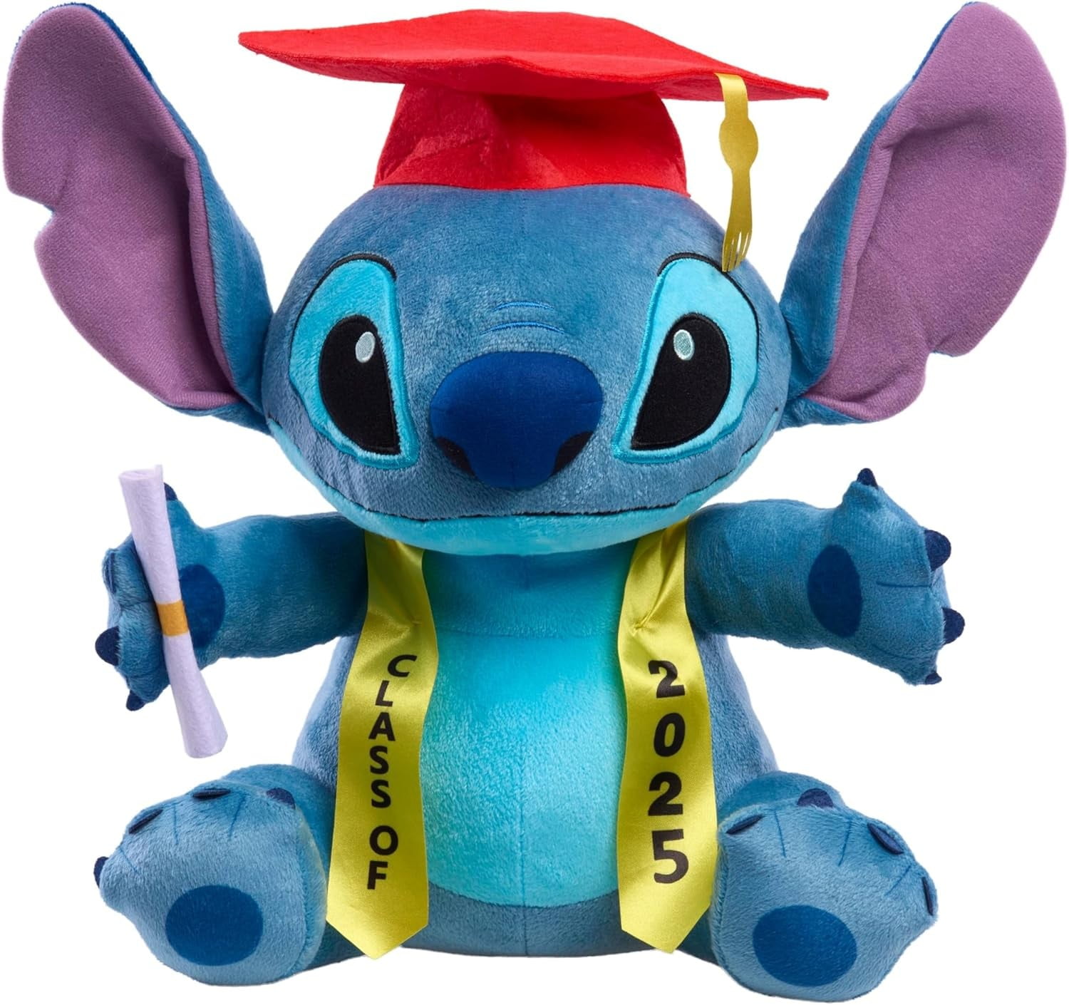 2025 Stitch Graduation Plush, 12" Large Plush Stitch Stuffed Animal ...
