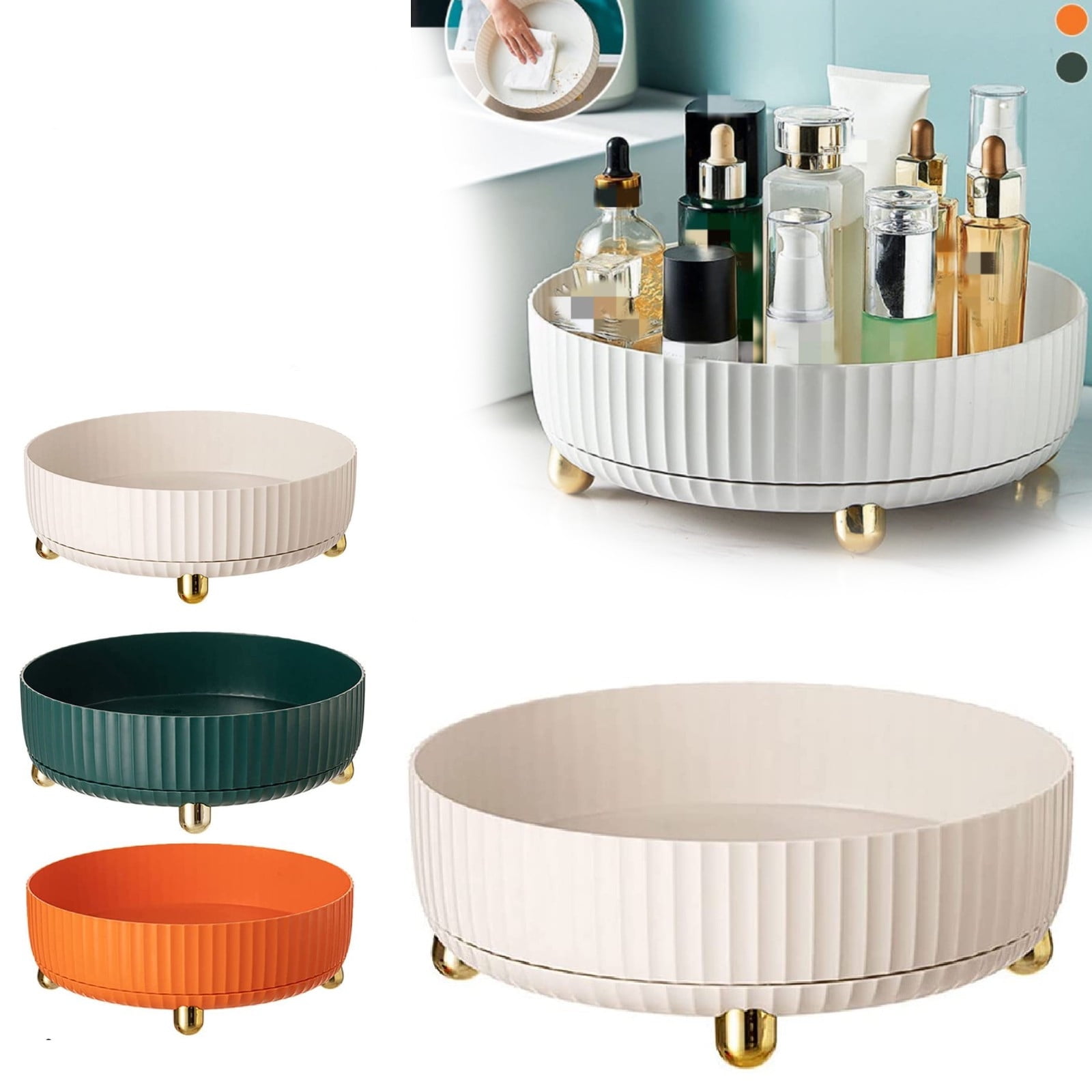 2025 Storage Savings YZEGDCH Lazy Susan Organizer Upgraded Rotating ...