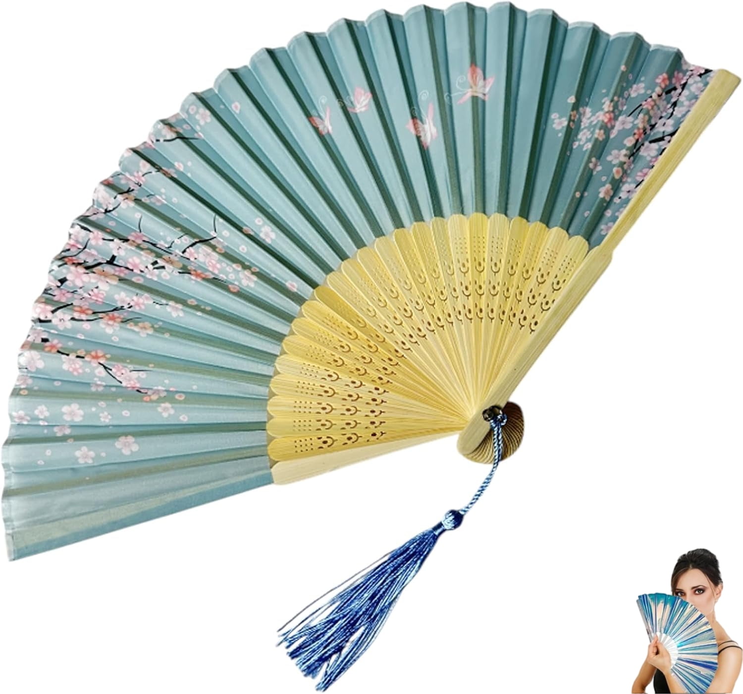 2025 Stylish Folding Hand Fans, Foldable Line Dancing, Popping Hand Fan ...