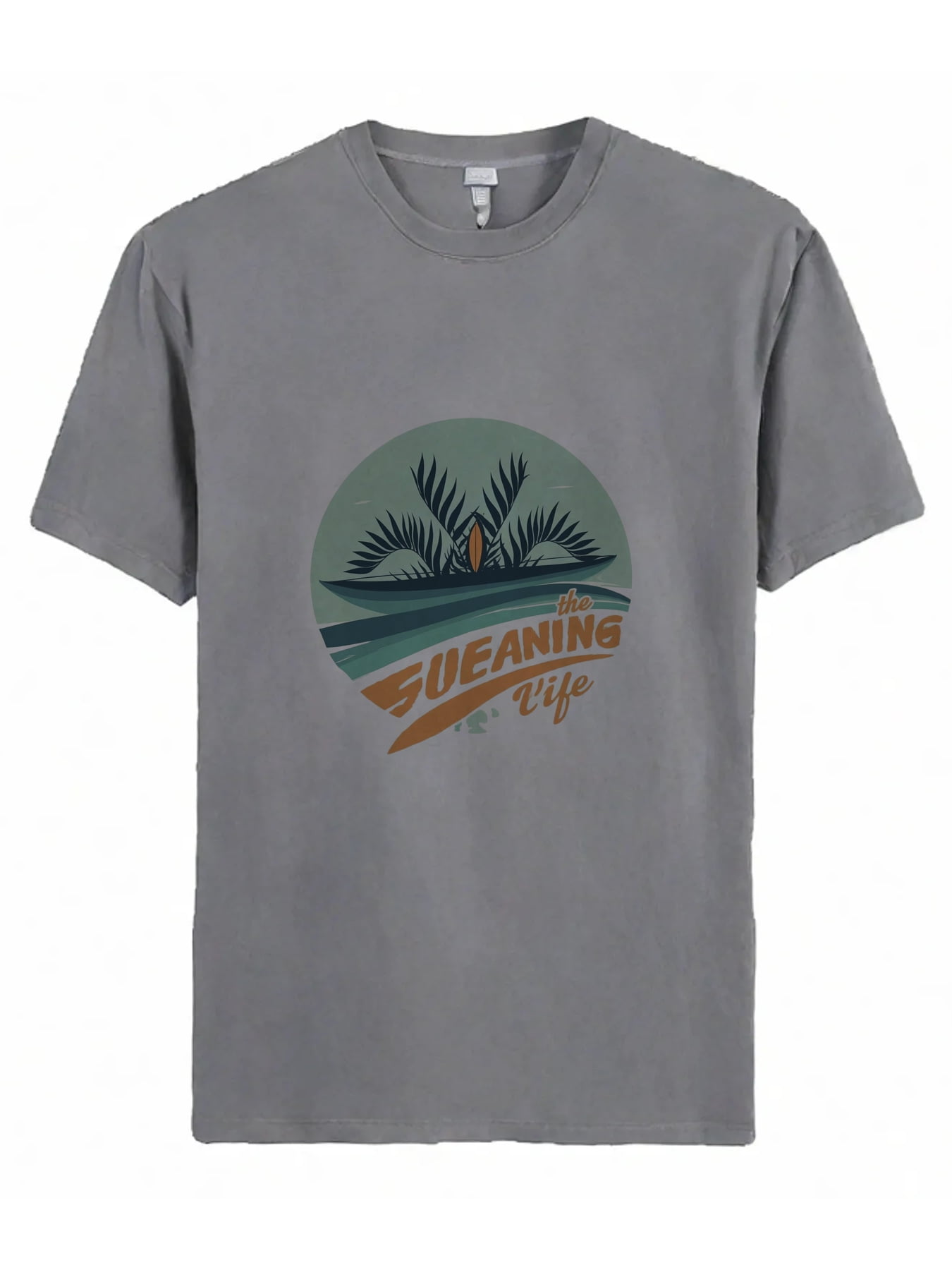 2025 Summer Men's Diy t-shirt casual print-A logo for The Sulf ...