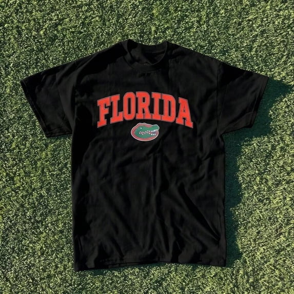 2025 Summer New Short Sleeve Pattern Top ,Vintage Florida State Gators ...