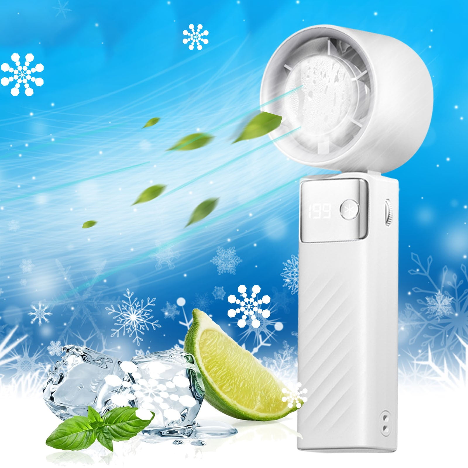 Portable Handheld Fan, Powerful Hand Held Mini Fan, Handheld Fan ...