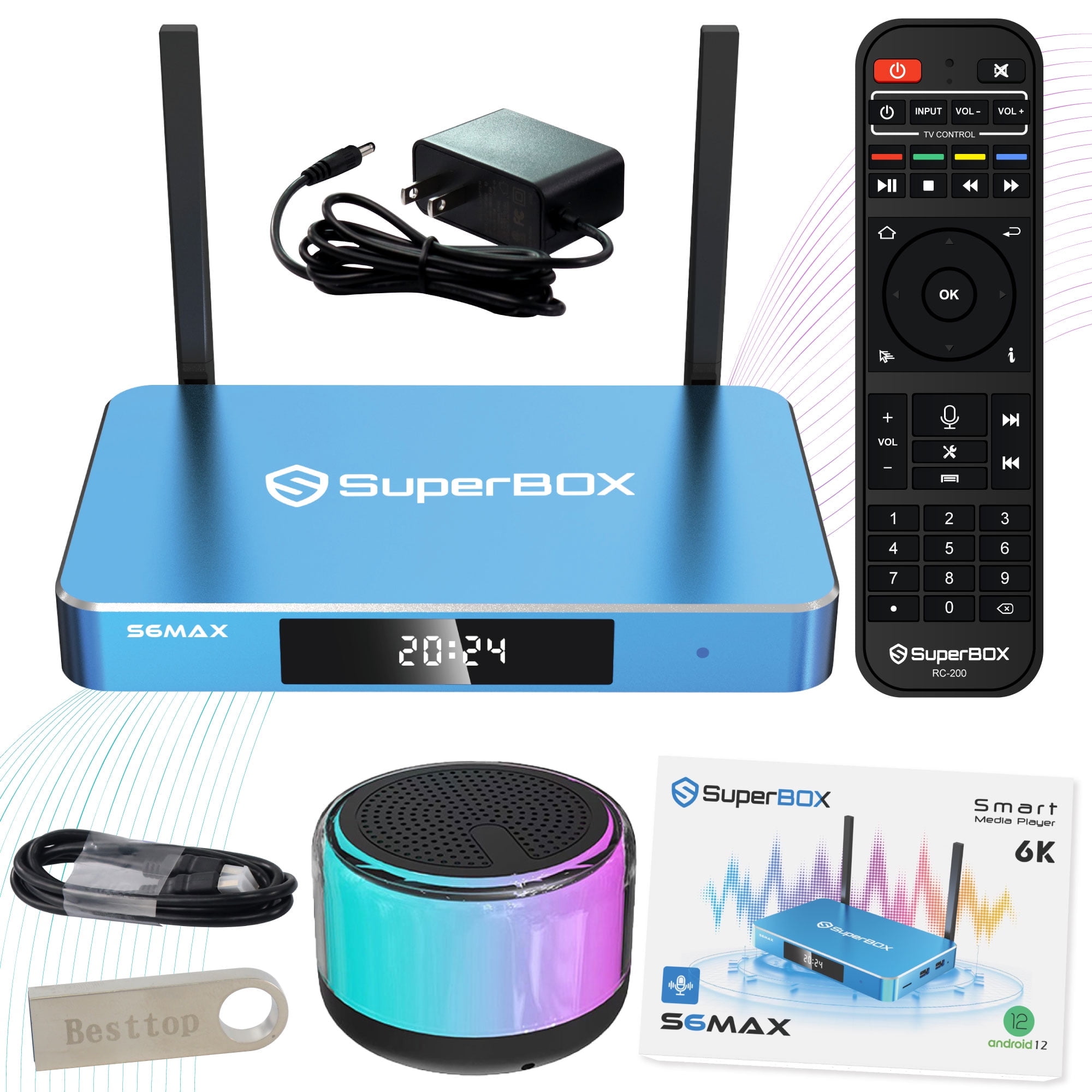 2025 Super Box S6 Max, Stable Super Box for S6max, Easy Setup Guide by ...