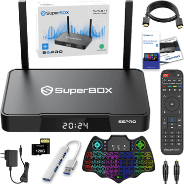 SuperBox S6 Ultra Premium Edition | 2025 Model | Bonus 8K HD Cable ...