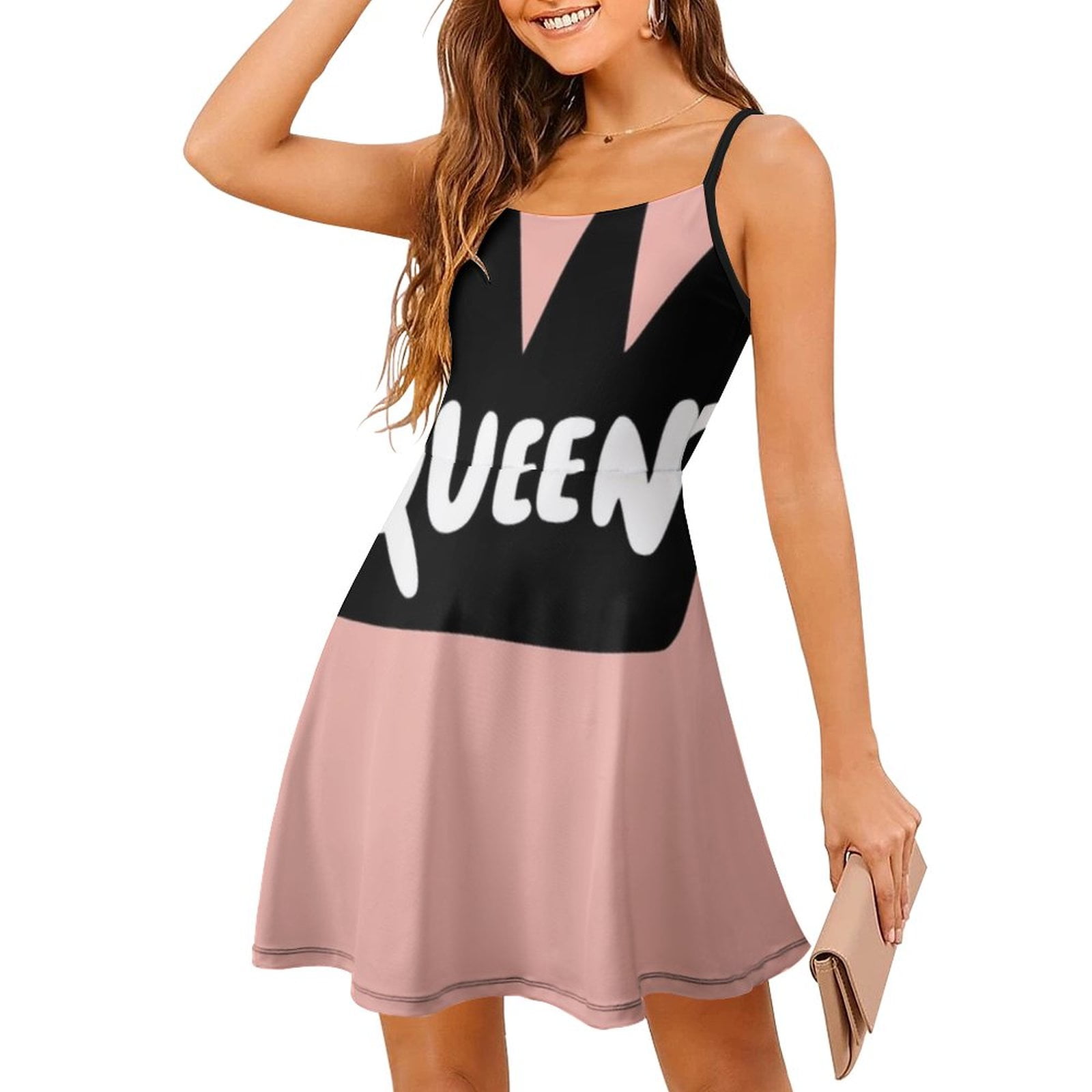 2025 Sweetheart Knot Flared Dress Fashion Design Large Size Loose Dress ...