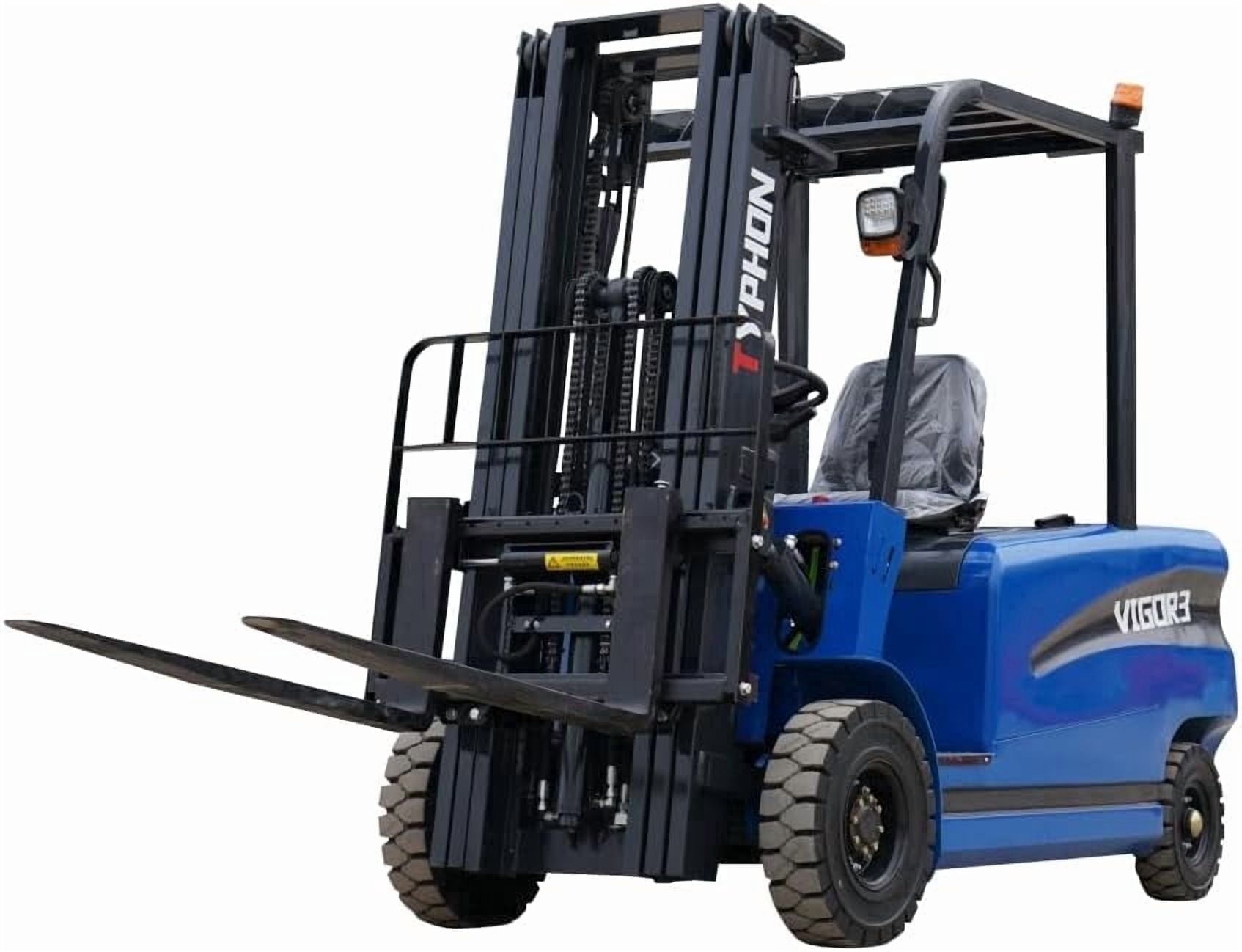 TYPHON, Electric Forklift, 3 Ton, Compact Indoor Low Ceiling - Walmart.com