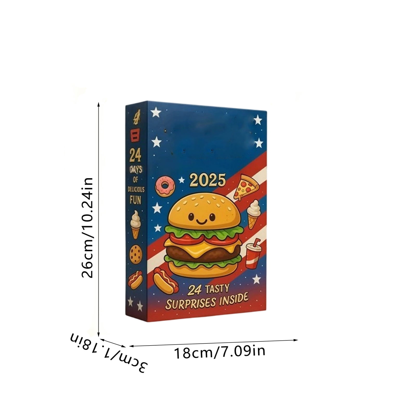 2025 Tasty Surprises Inside Advent Calendar, 24 Days Holiday Countdown ...