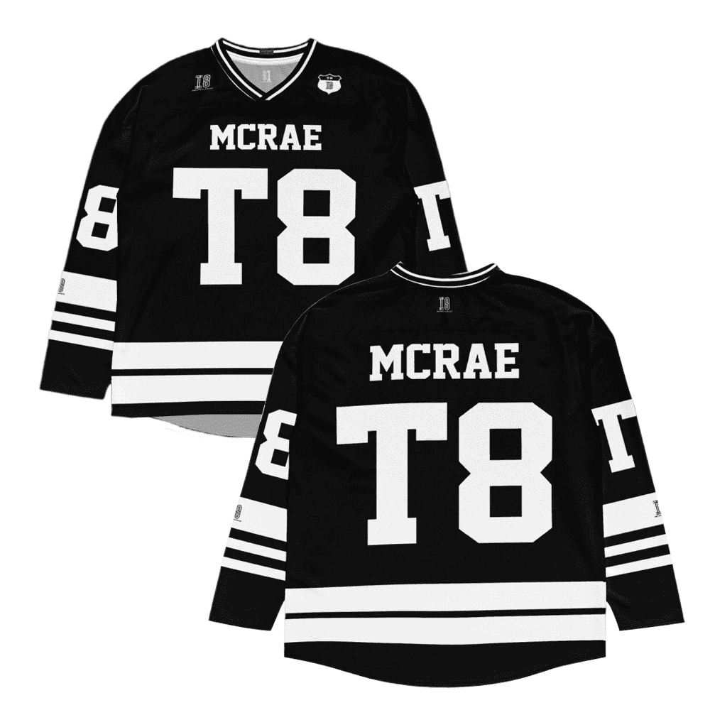 2025 Tate McRae Miss Posesive Tour Unisex V-Neck Long Sleeve Jersey ...