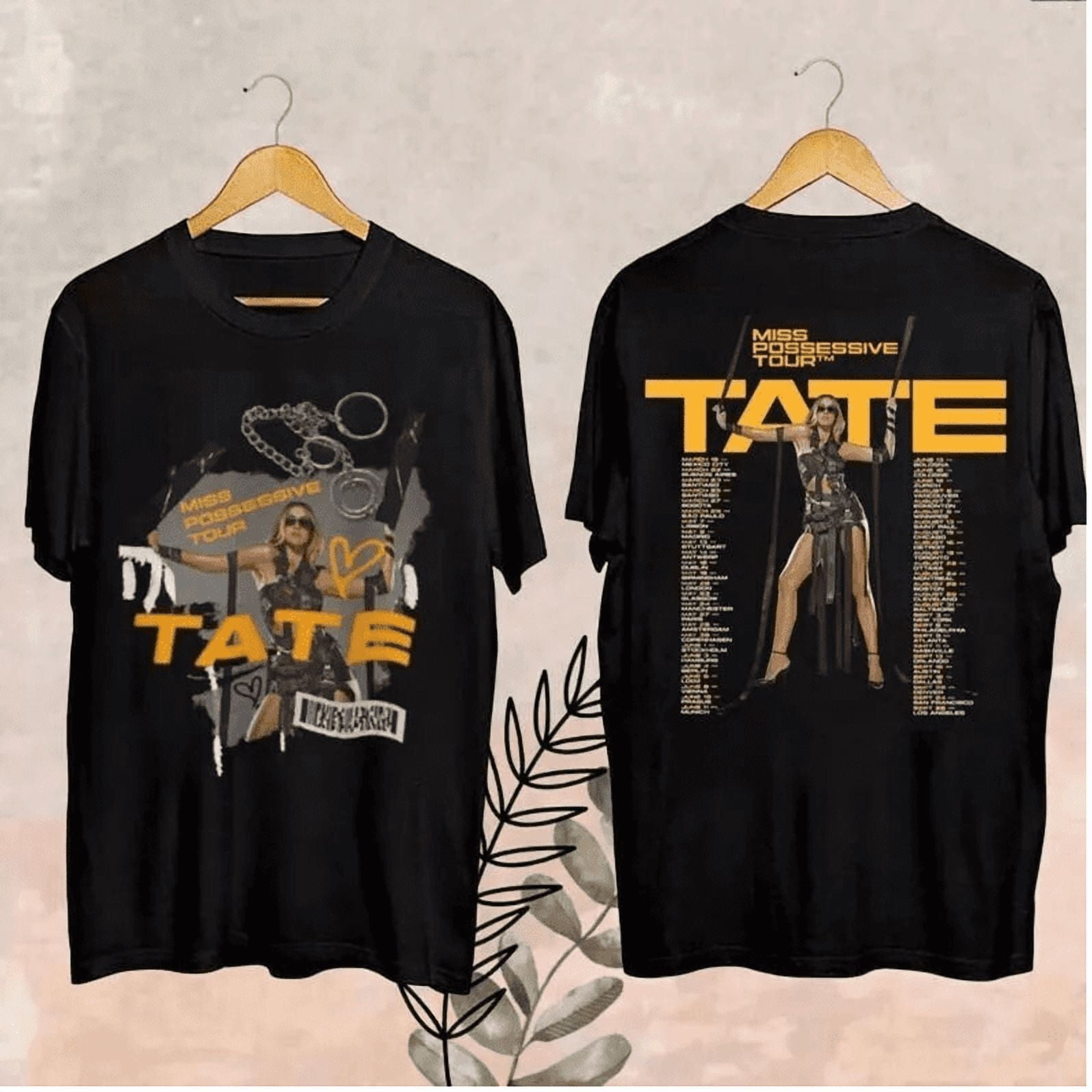 2025 Tate Mcrae Tour Fan Shirt, Tate Mcrae Miss Possessive World Tour ...