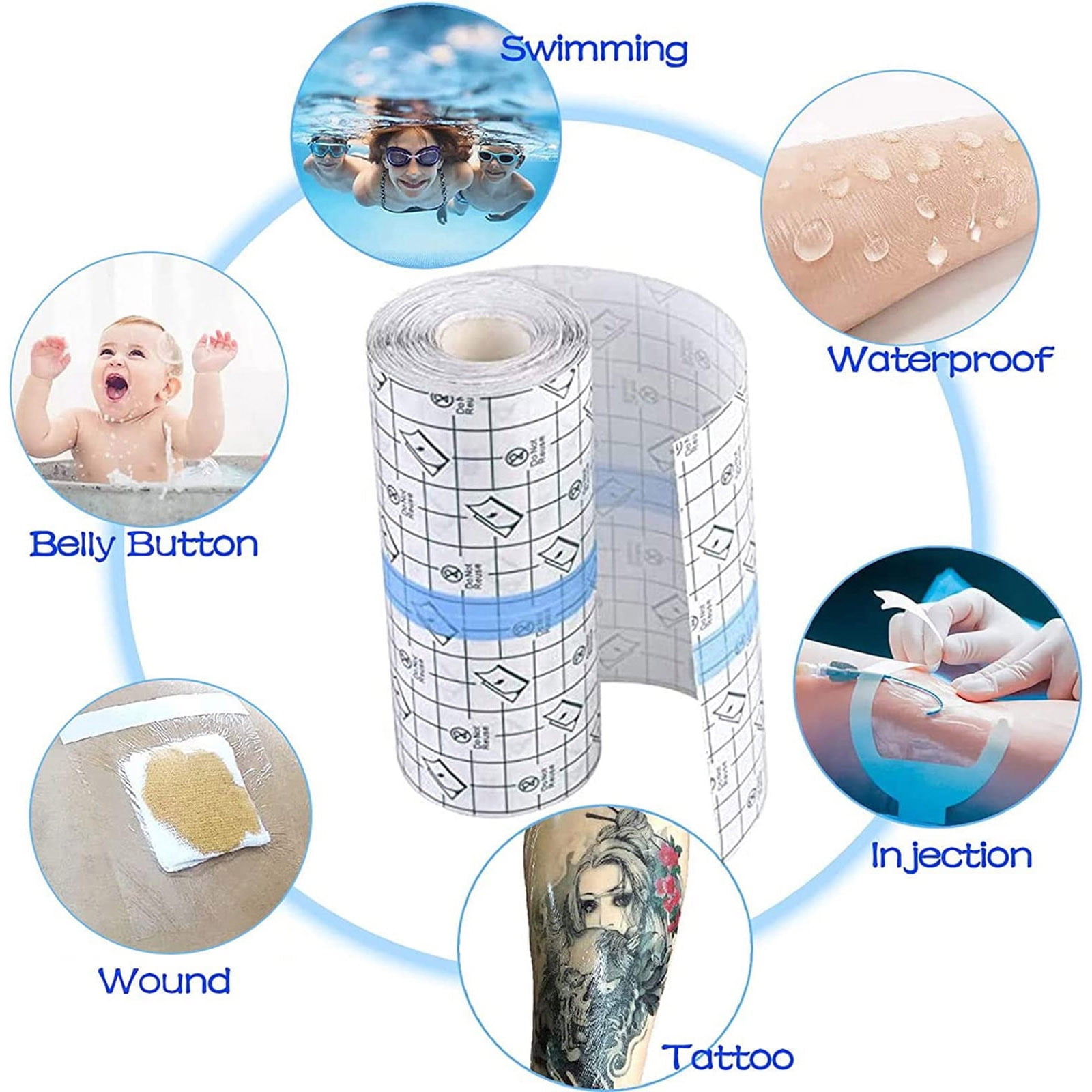 2025 Tattoo Cover Up Tape 5cm X 5m Yard -Tattoo Aftercare Wrap for ...
