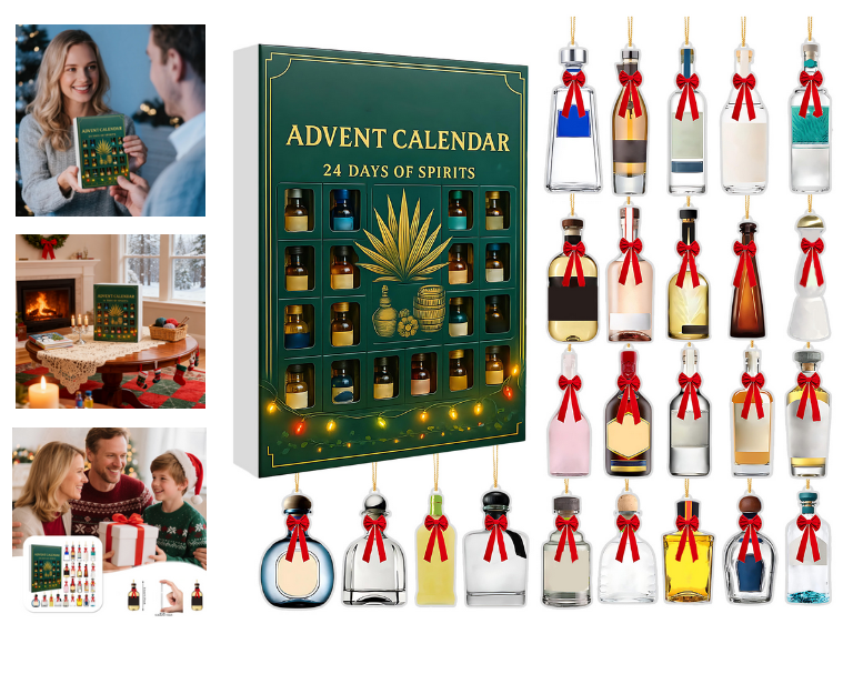 2025 Tequila Advent Calendar, 24 Days of Spirits, Advent Calendar 2025 ...