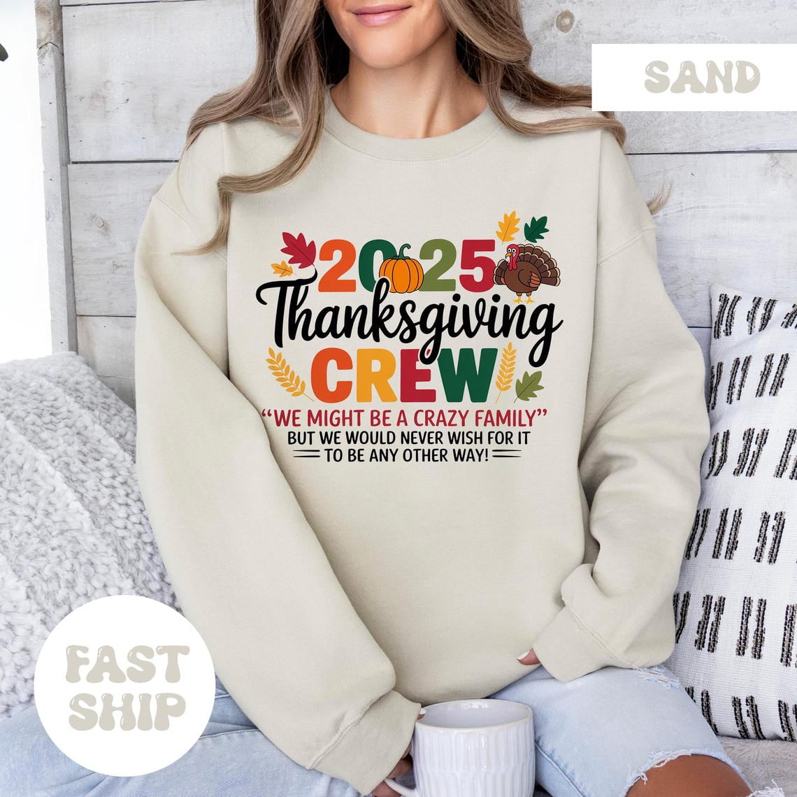 2025 Thanksgiving Crew Shirt, Cousin Crew Thanksgiving Shirts ...