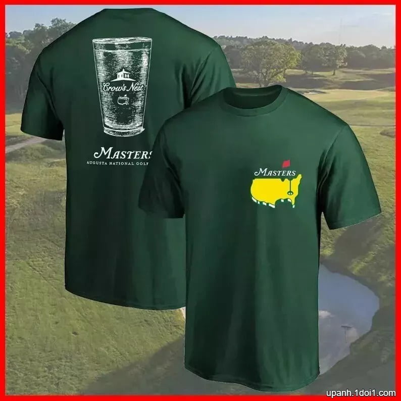 2025 The Masters Golf Tournament Augusta National Champions Of Golf T-shirt,White Color,Size XL ...