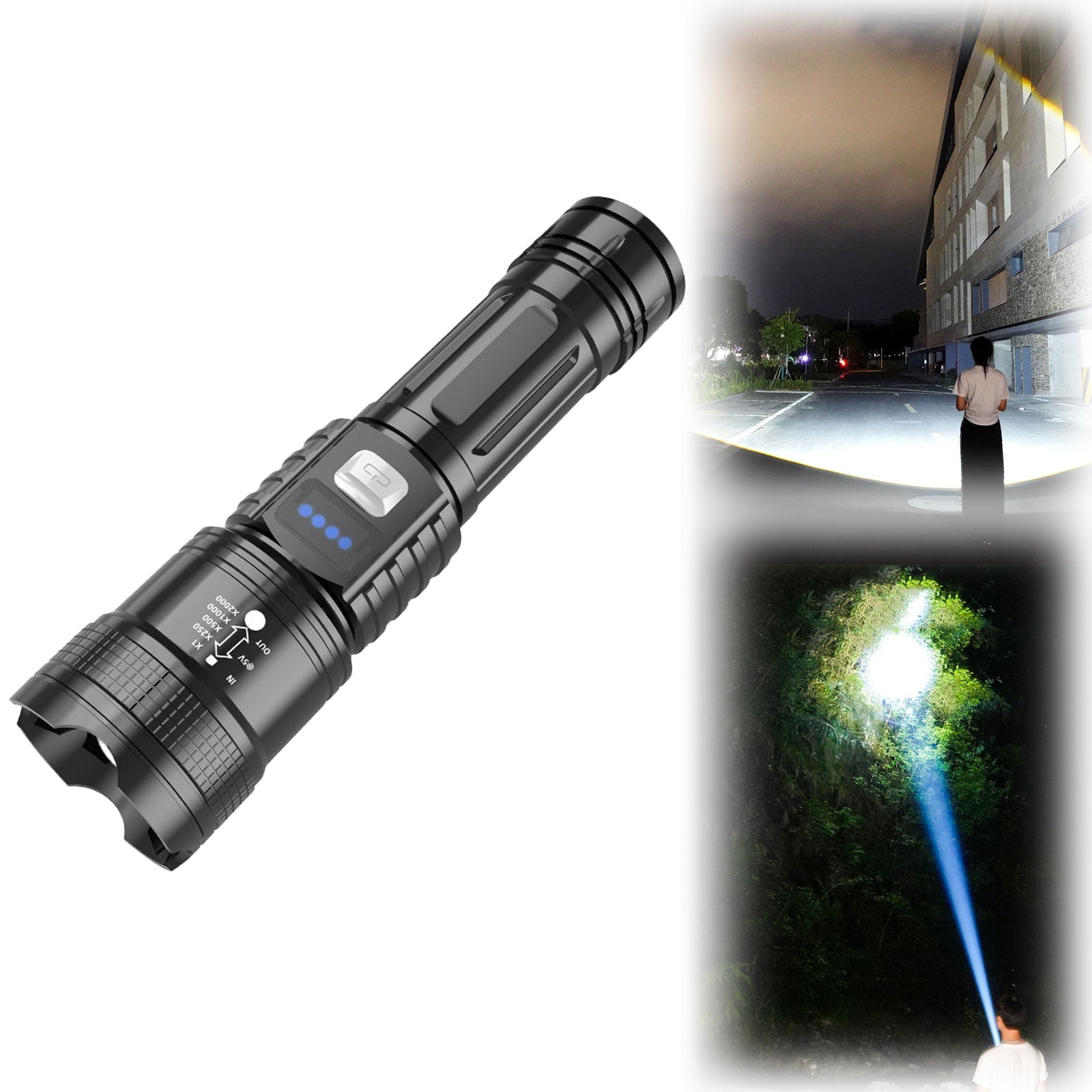 2025 The Ultimate Survival Flashlight,LED Rechargeable Flashlights High ...