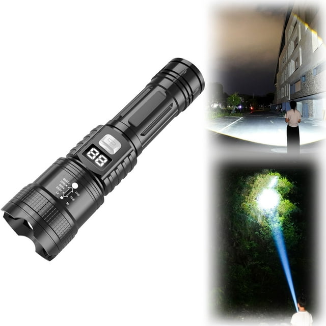 2025 The Ultimate Survival Flashlight,LED Rechargeable Flashlights High ...