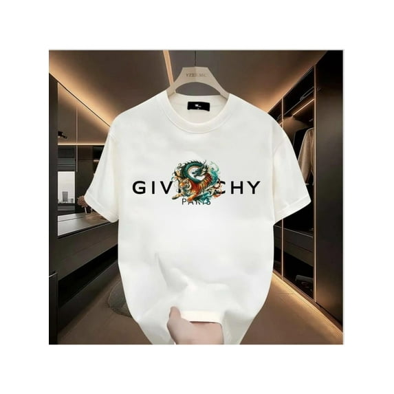 2025 Tiger and Dragon Design, Handsome T-shirt, Fashionable Loose and ...