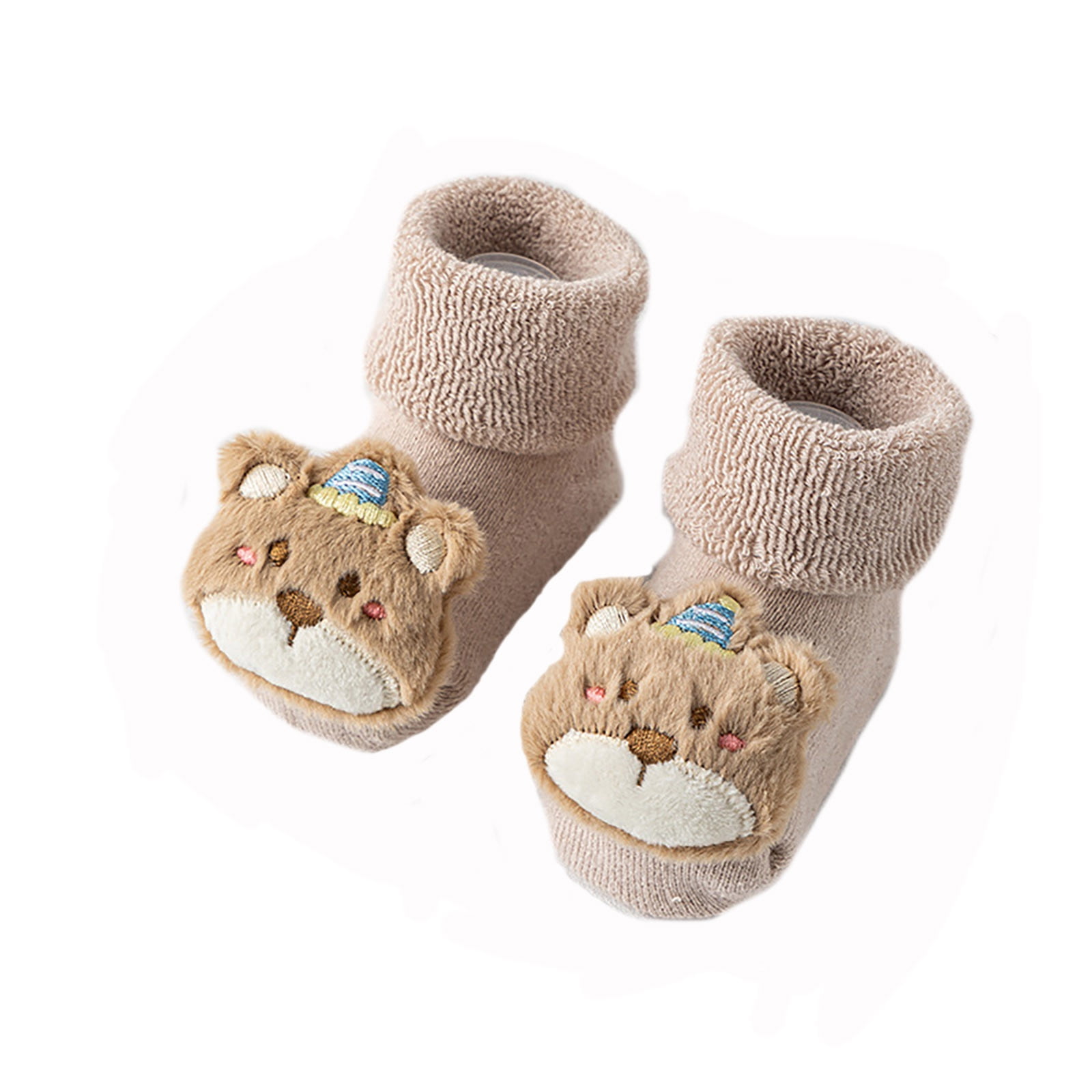 2025 Toddler Kids Baby Girls Baby Winter Socks Little Boy Glue ...