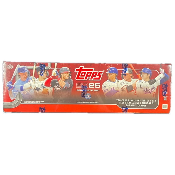 Topps 2025 Baseball Complete Hobby Set, 708 cards + 1 parallel pack ...