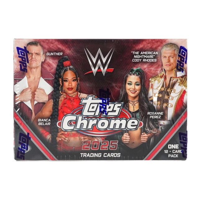 2025 Topps Chrome WWE Wrestling Breaker Delight Box - Walmart.com