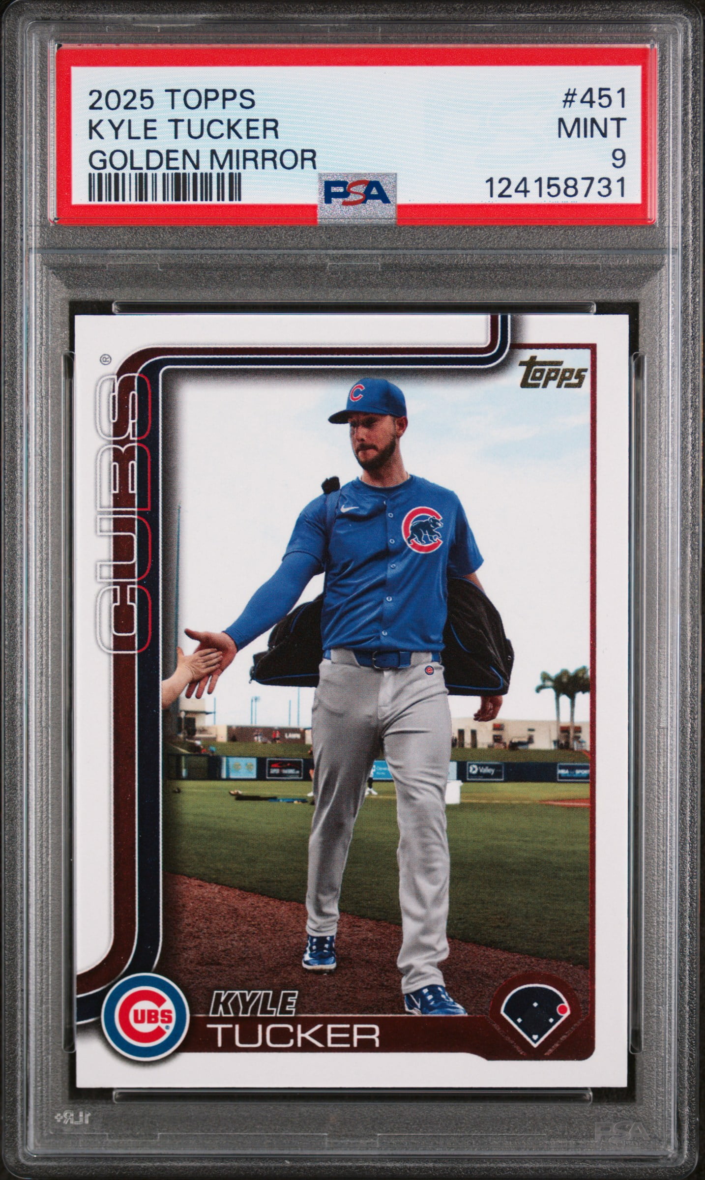 2025 Topps Golden Mirror Kyle Tucker #451 PSA 9 - Walmart.com