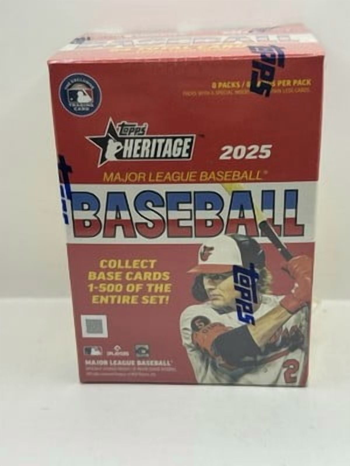 2025 Topps Heritage Baseball Blaster Box - Factory Sealed - Walmart.com