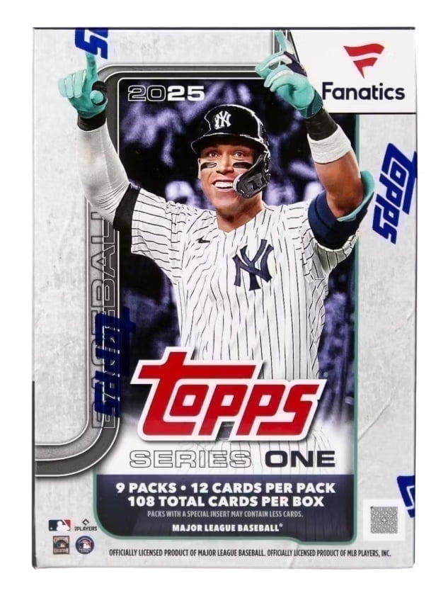 Topps Fanatics 2025 Series 1 Baseball (108 Trading Cards) Exclusive ...