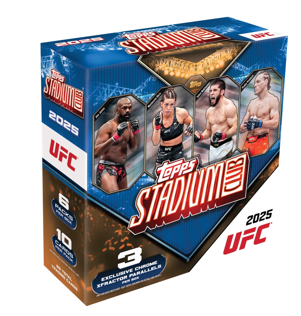 2025 Topps UFC Stadium Club Mega Box - Walmart.com