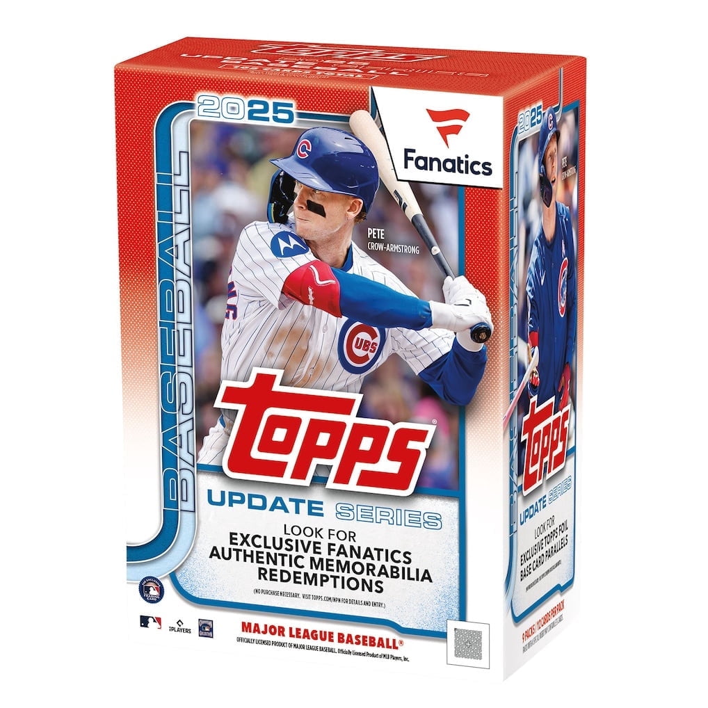2025 Topps Updates Baseball Factory Sealed Fanatics Exclusive Value Box ...