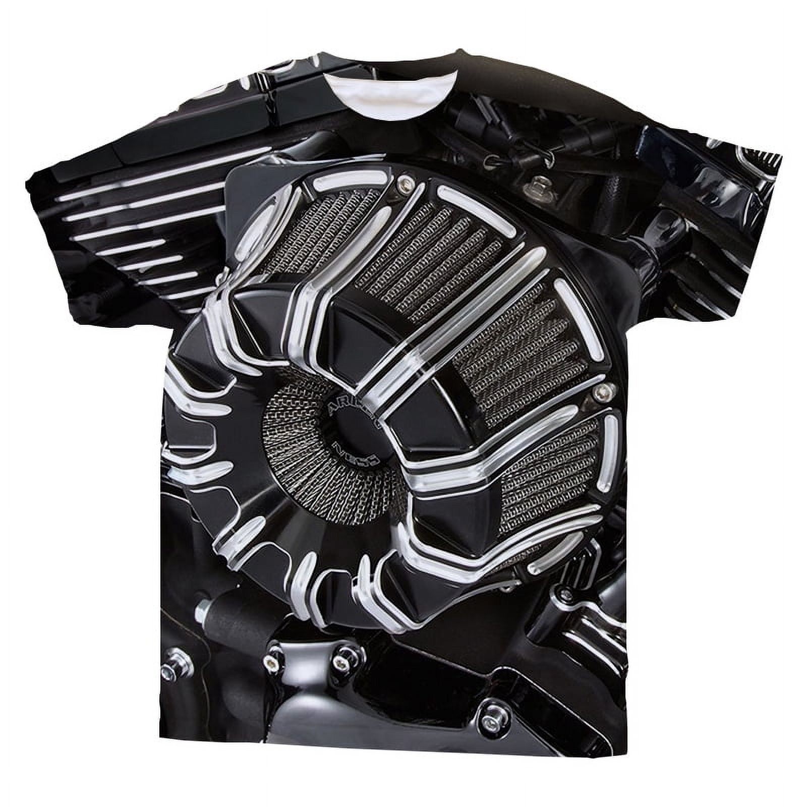 2025 Trend Punk Men T-shirt hip-hop style kids 3D engine printing ...