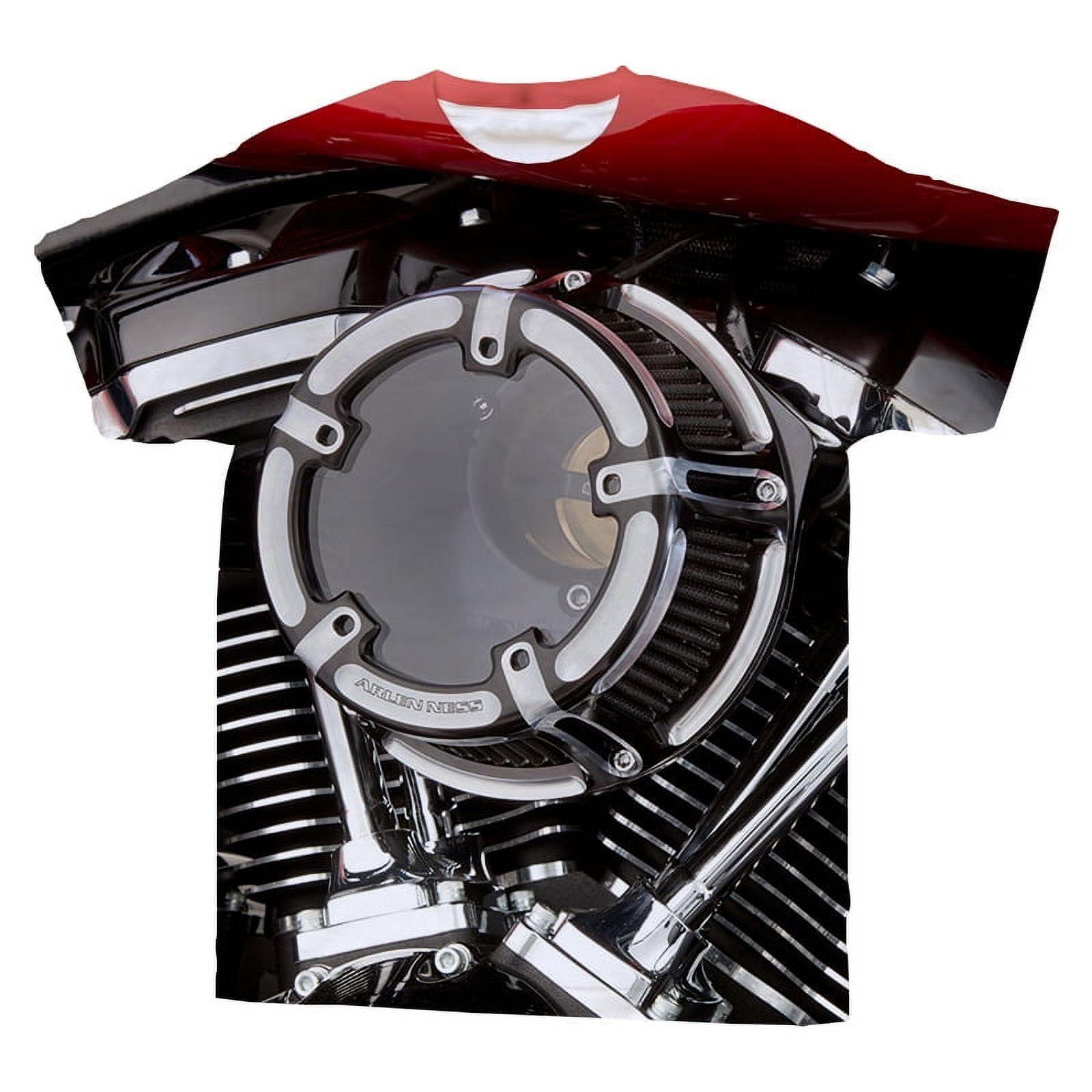 2025 Trend Punk Men T-shirt hip-hop style kids 3D engine printing ...