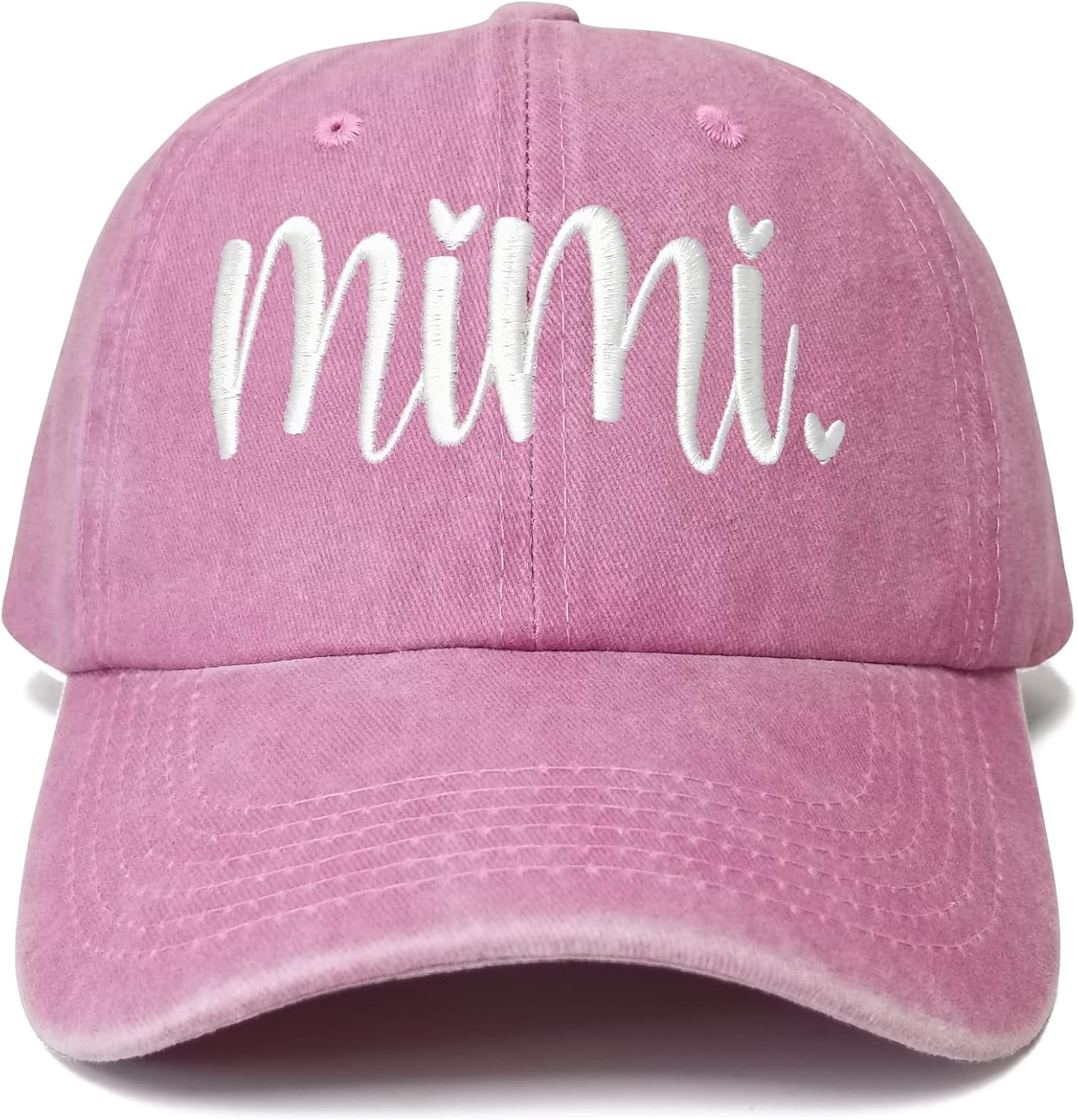 2025 Trendy Womens Embroidered Mimi Gigi Hats Baseball Caps Adjustable ...