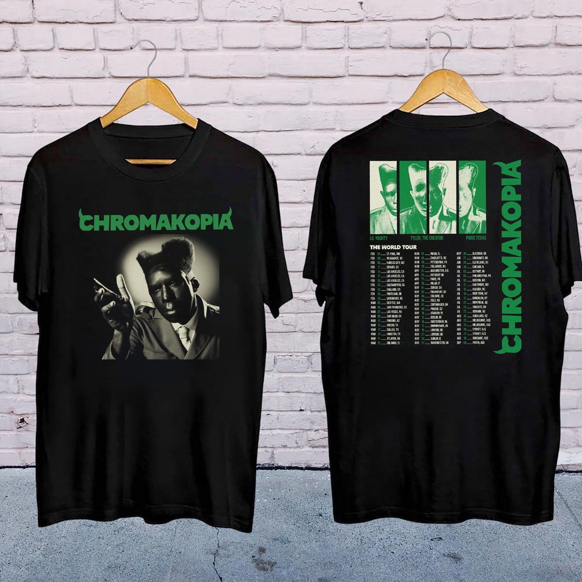 2025 Tyler the Creator Chromakopia Tour Shirt, Graphic Tyler the ...