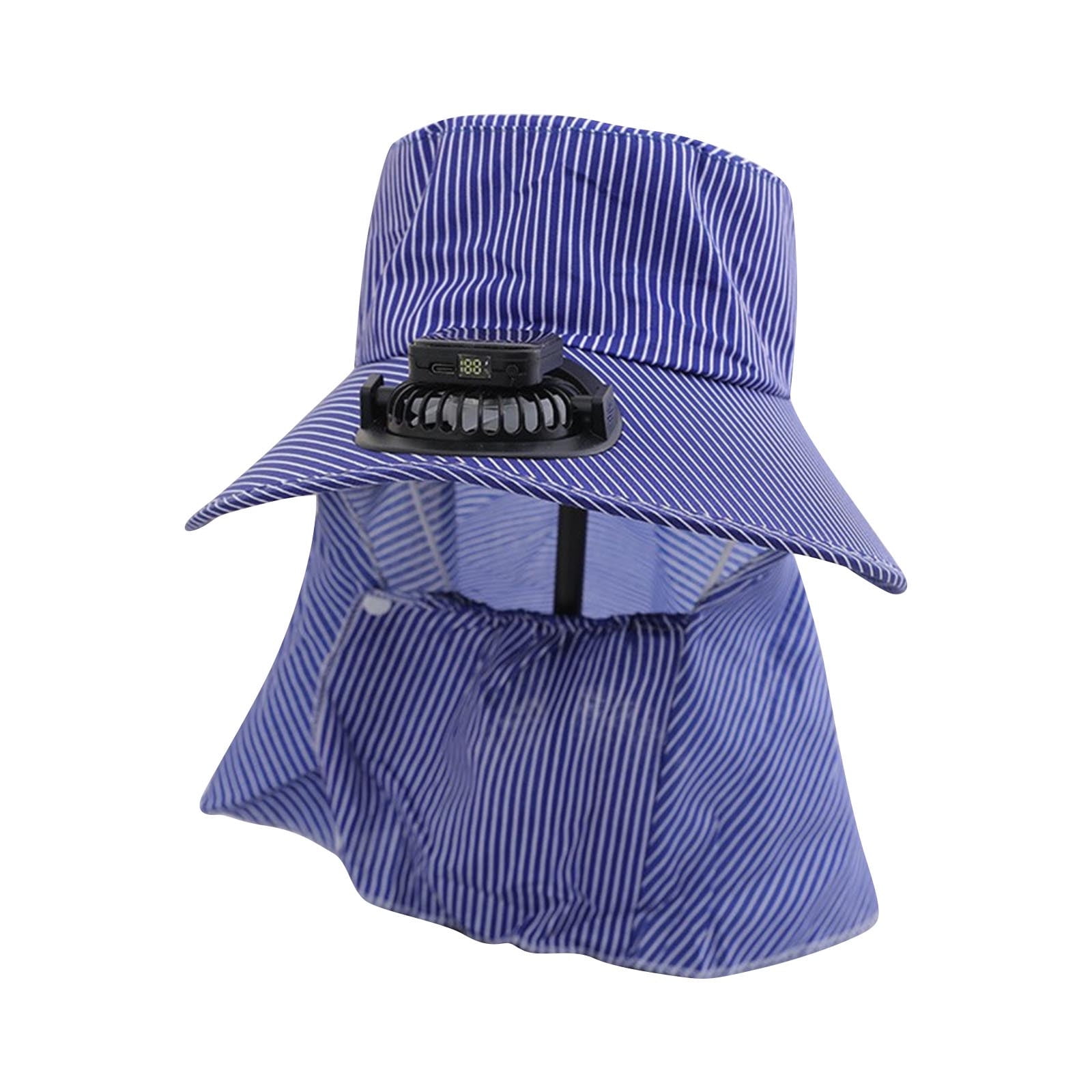 2025 UPF50+ Solar Fan Hat for Men/Women – Wide Brim Outdoor Sun Hat with USB Charging ...