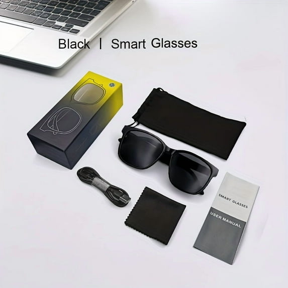 2025 Unisex Smart Touch Audio Glasses | Polarized & UV Protection | 6H ...