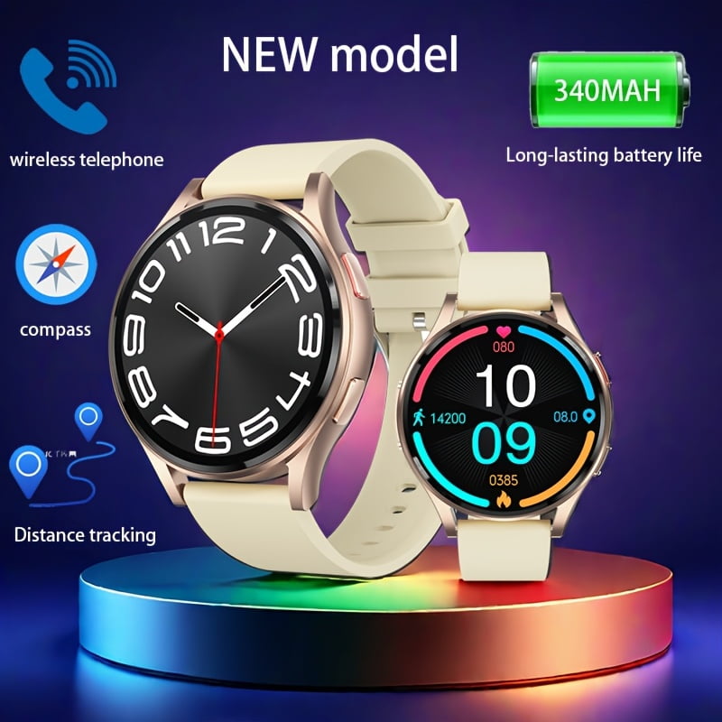 2025 Unisex Smartwatch, 1.43" AMOLED Screen, BT5.3 Call, 130 Sports ...